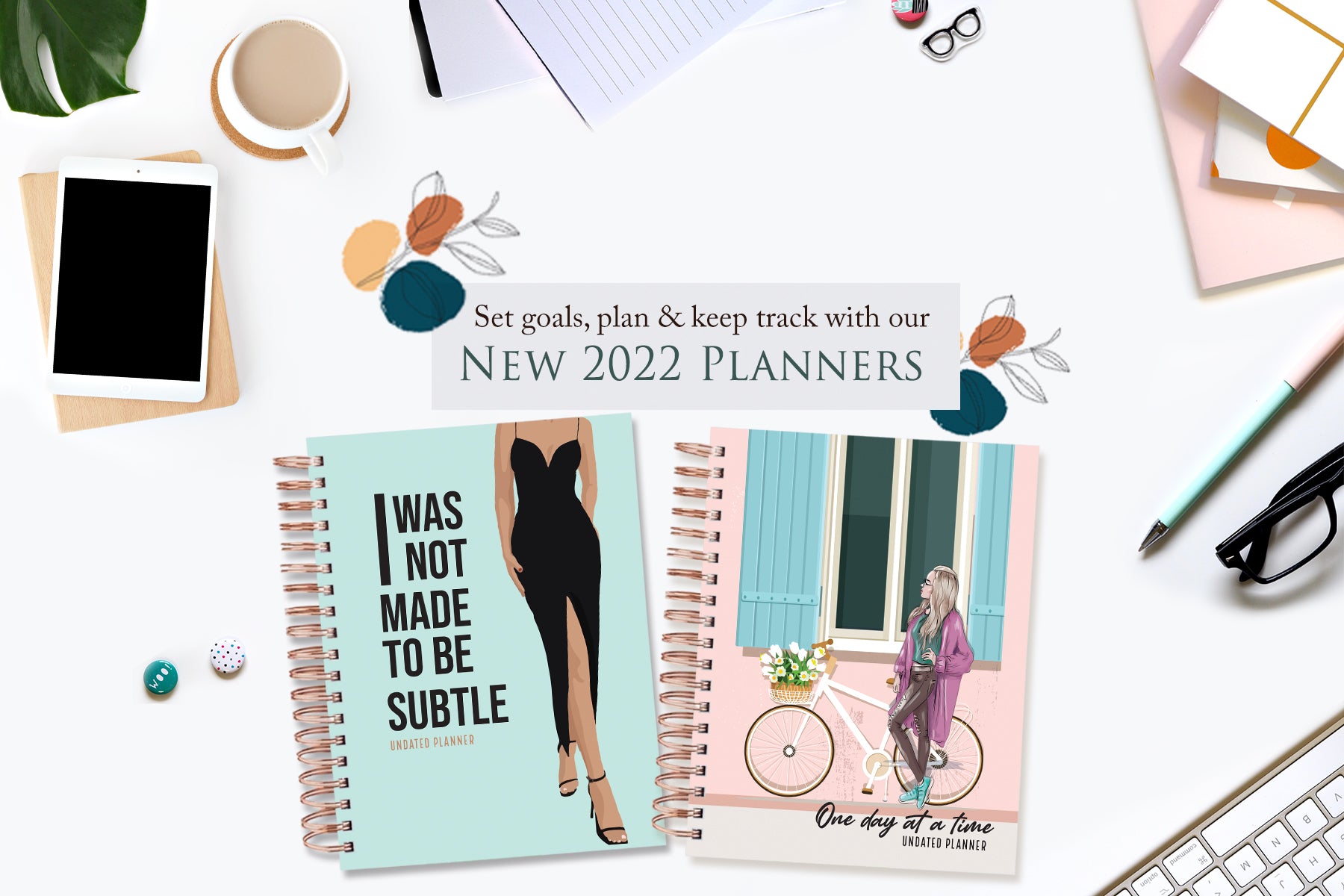 Detailed Undated Yearly Planners - for The New Year – The June Shop