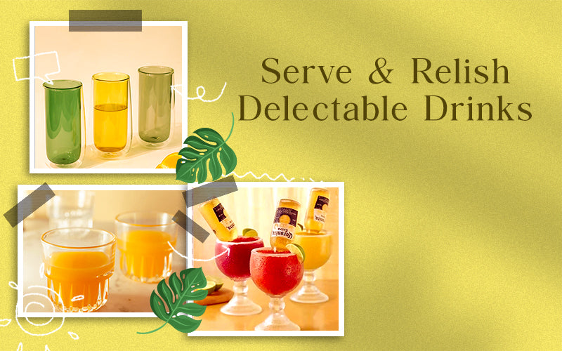 Serve & Relish Delectable Drinks – The June Shop