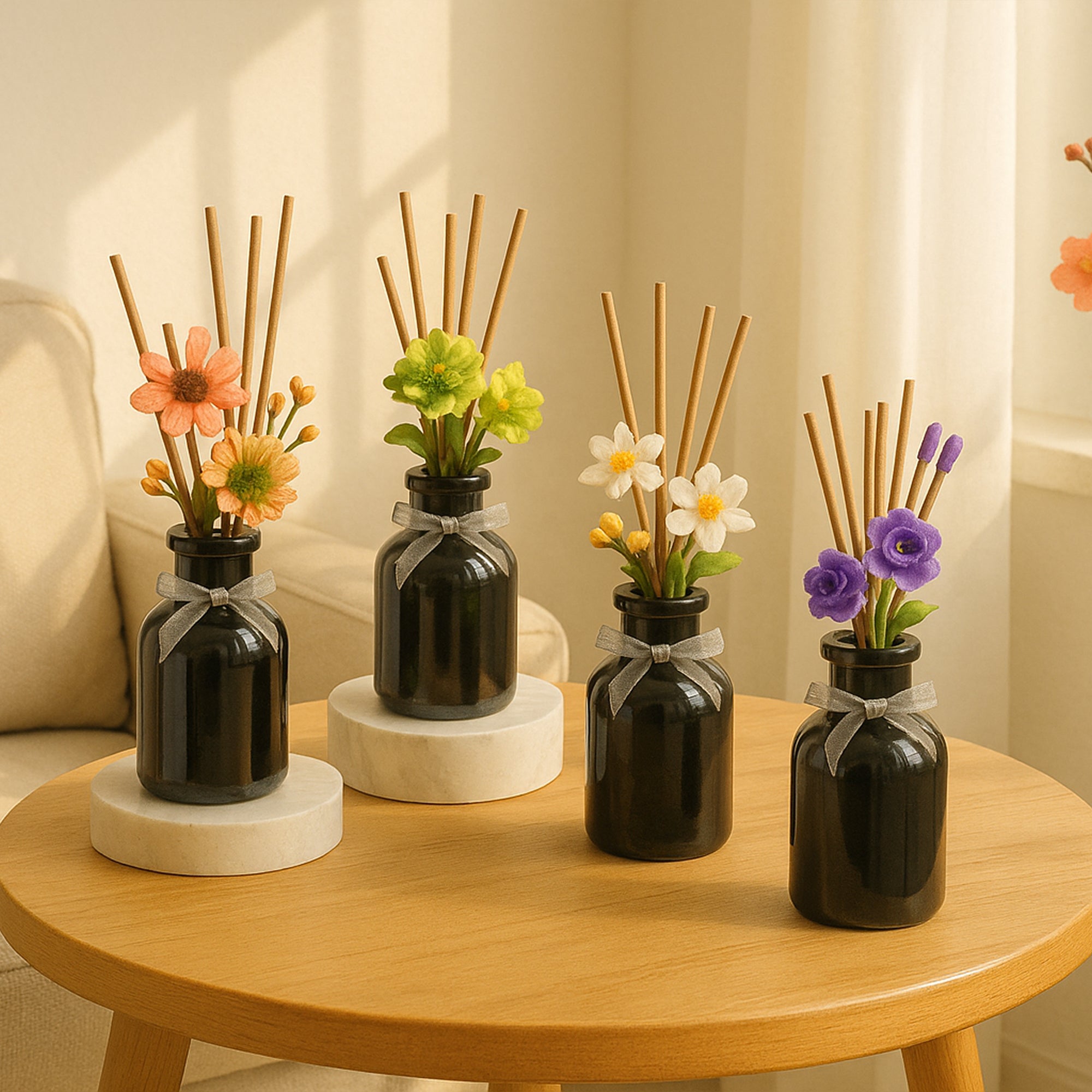 Vintage Blooms Reed Diffuser | Essential oil diffusers | Natural Luxury ...