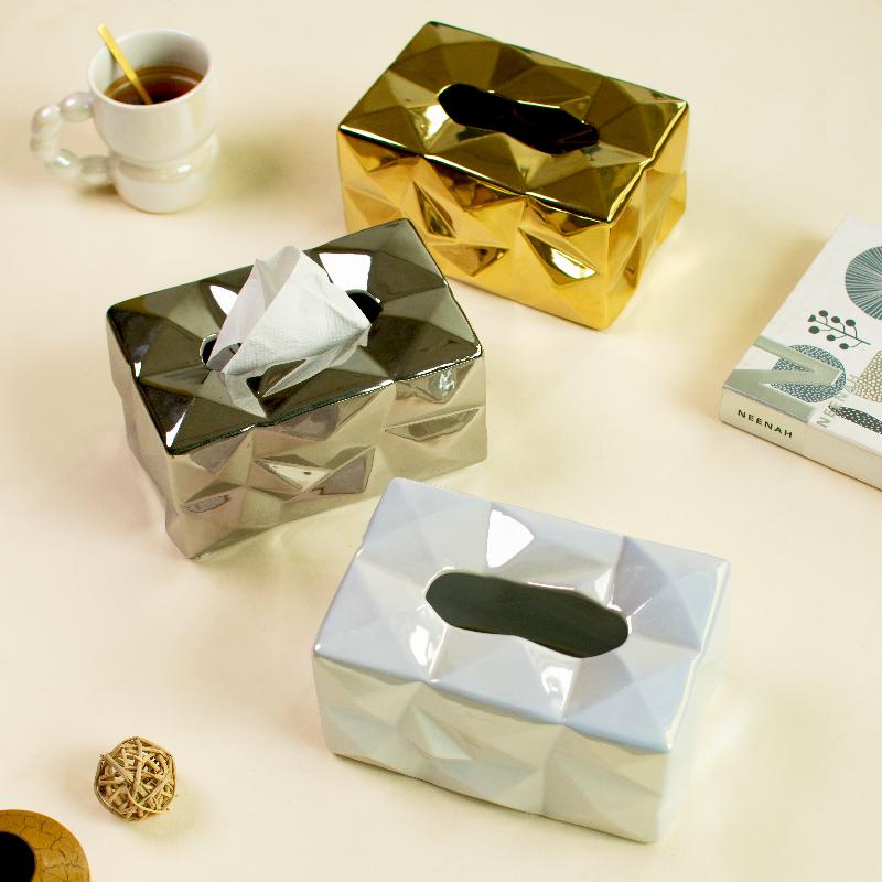 Prism Luxe Ceramic Tissue Holder – The June Shop