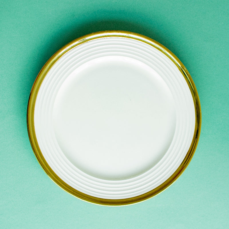 Aurulent & Ripple Edge Dinner Plate (Clearance Sale) – The June Shop