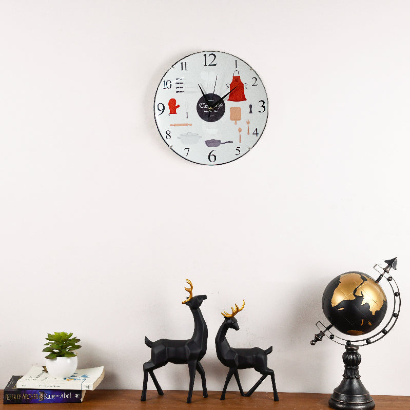 Bon Appetit Chic Wall Clock | Stylish & Elegent Wall Clocks for your ...